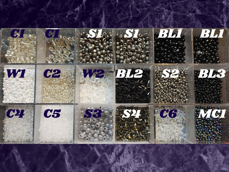 CUSTOM Seed Bead Chokers Multi Colored Beaded Necklace Solid Color ...