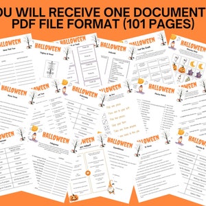 Halloween Games and Activities for Halloween Parties, More Than 50 ...