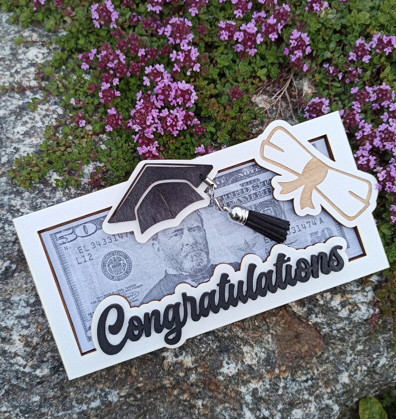 Graduation Class Congratulations Money Holder SVG Digital File Cash ...