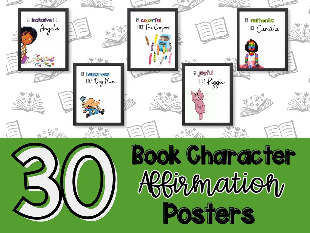 Character Affirmation & Motivation: Inspire Students With Beloved Book ...