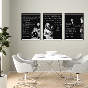 Inspirational Women Poster Bundle, Diversity, Poster Bundle, Inclusive ...