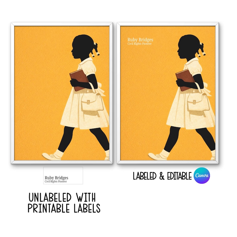 Black History Month Posters | Modern Classroom Decor, 25 Trailblazer ...