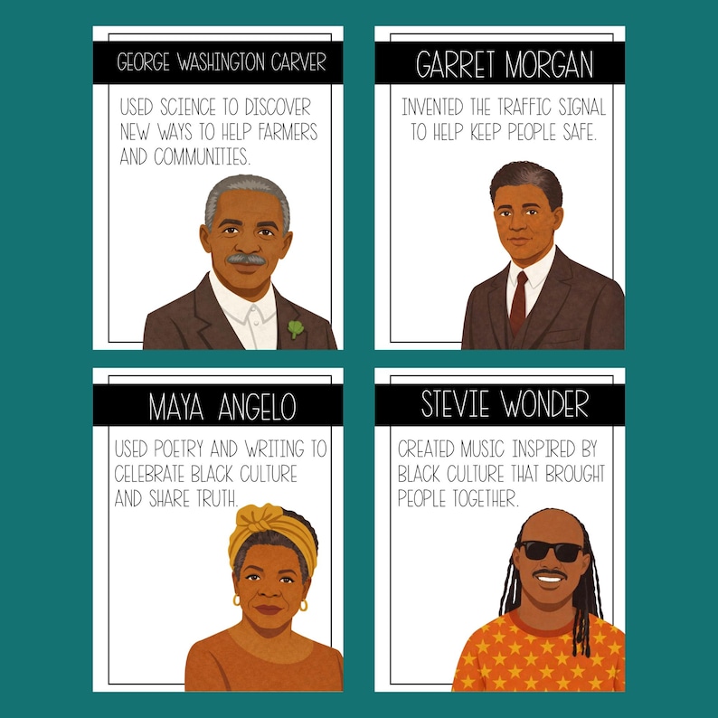 Black Trailblazers & Changemakers Posters | Black History Month ...