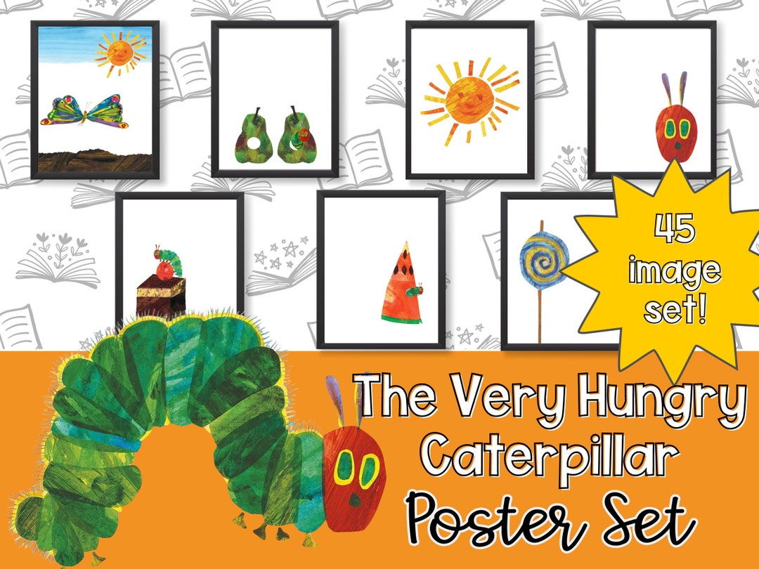 The Very Hungry Caterpillar Digital Gallery Wall Elementary Preschool ...