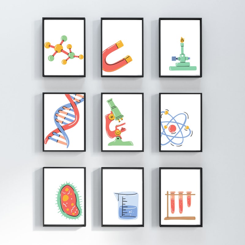 Science Art - Etsy