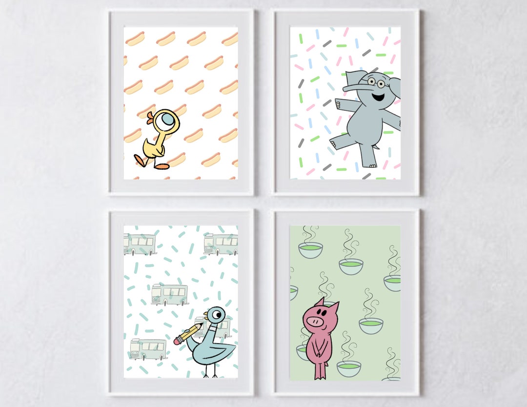 Children's Story Characters Poster Collection: Classroom Decor (digital ...