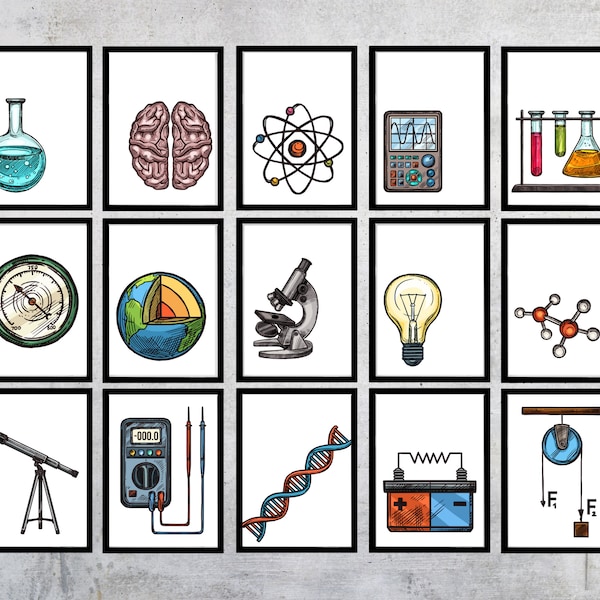 Science Decor - Etsy