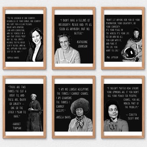 Inspirational Women Poster Bundle, Diversity, Poster Bundle, Inclusive ...