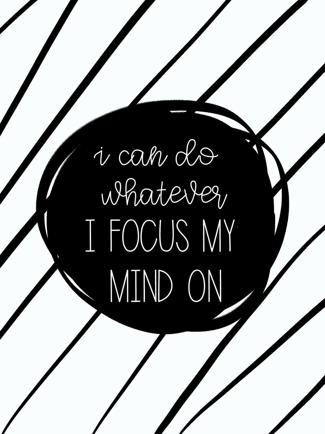 POSITIVE AFFIRMATIONS POSTER Set of 6 Digital Download - Etsy