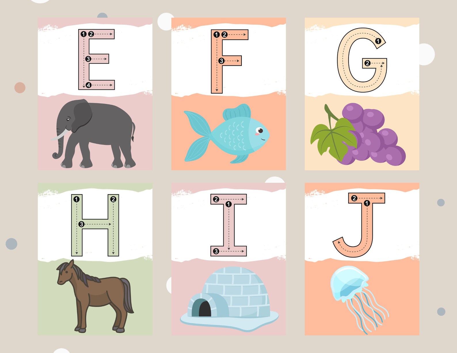Minimal Writing Visual Alphabet Posters Animal Alphabet Posters Magical ...