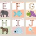 Minimal Writing Visual Alphabet Posters Animal Alphabet Posters Magical ...