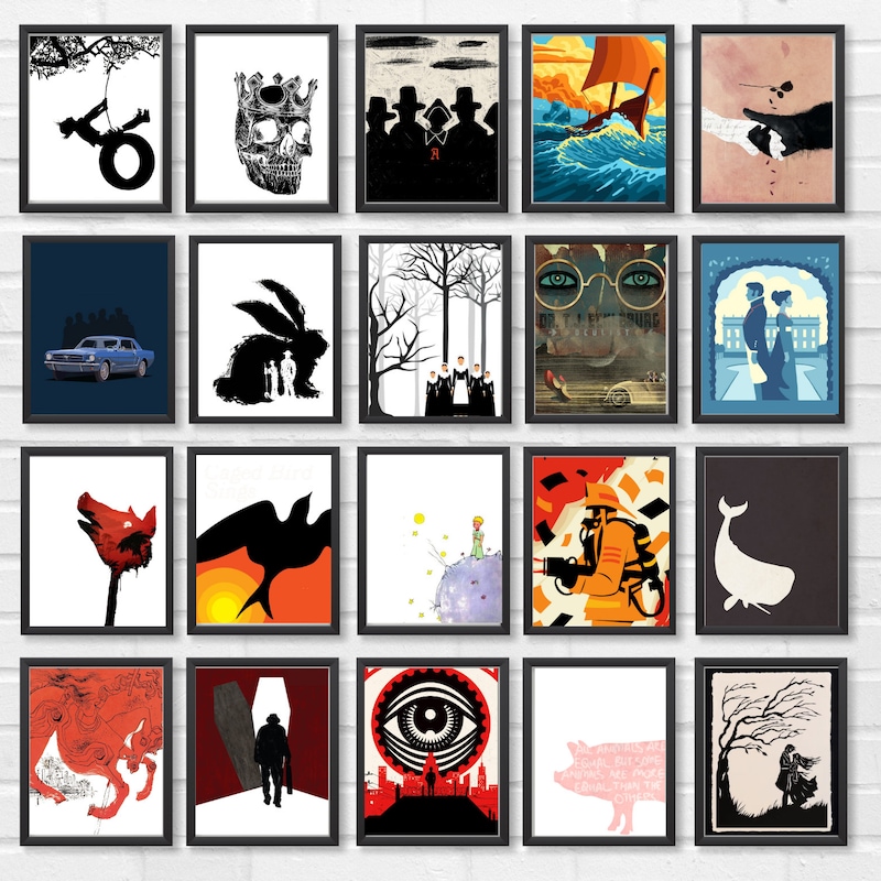 Literature Poster - Etsy