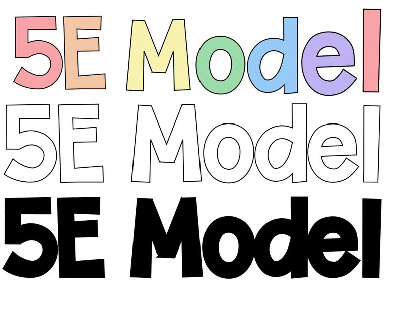 5E Learning Model Poster Bundle Science Poster Bundle - Etsy