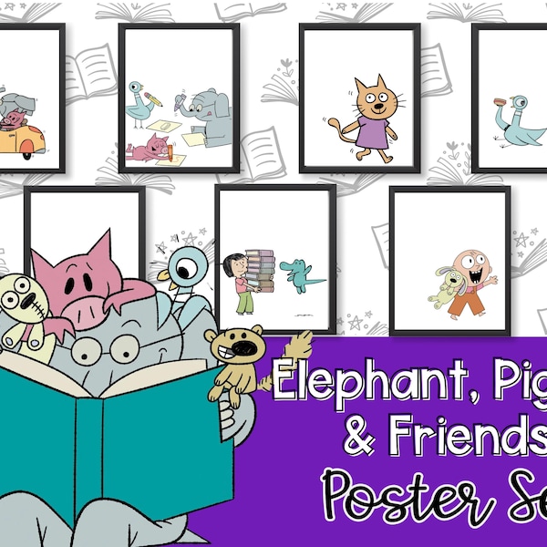 Gerald and Piggie - Etsy