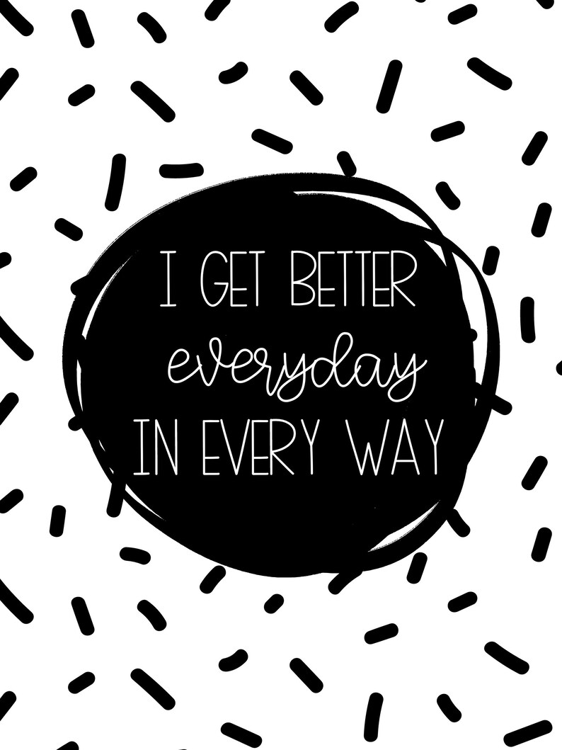 POSITIVE AFFIRMATIONS POSTER Set of 6 Digital Download - Etsy