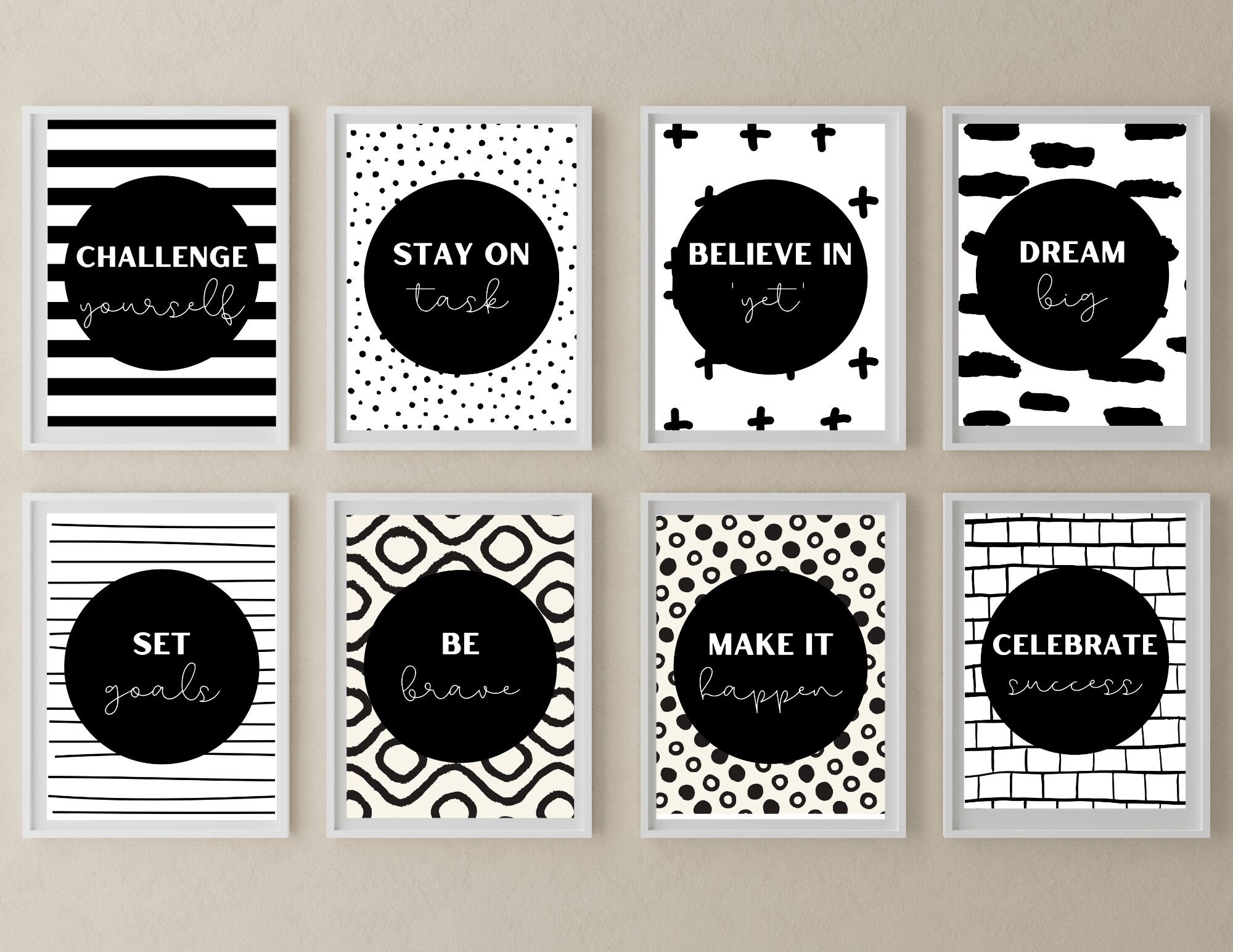 Positive Affirmations, Classroom Decor, Motivational Poster, Homeschool ...