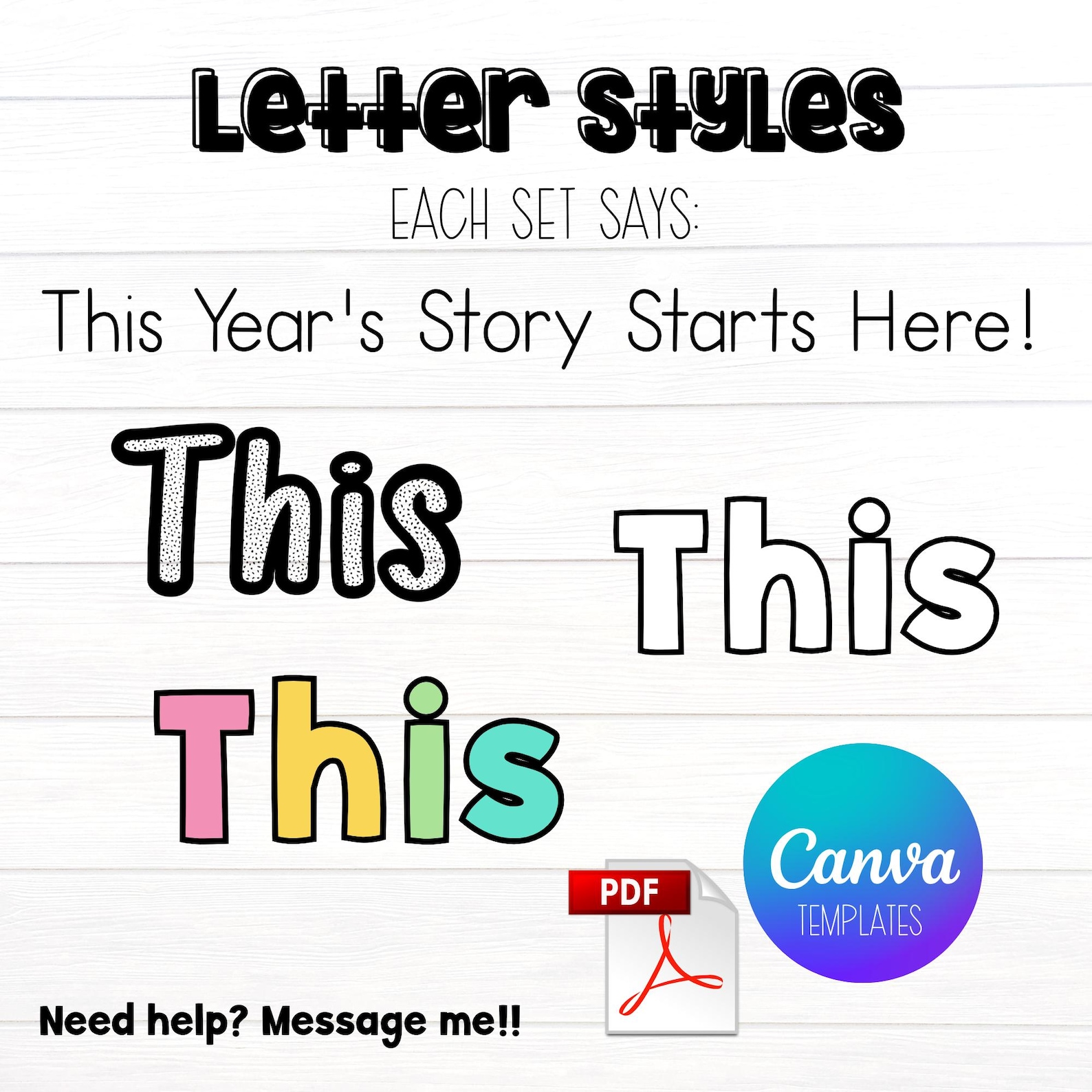 Back to School Bulletin Board Kit | Storybook Classroom Theme ...