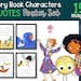 Printable Children's STEM Book Character Gallery Wall Poster Bundle ...