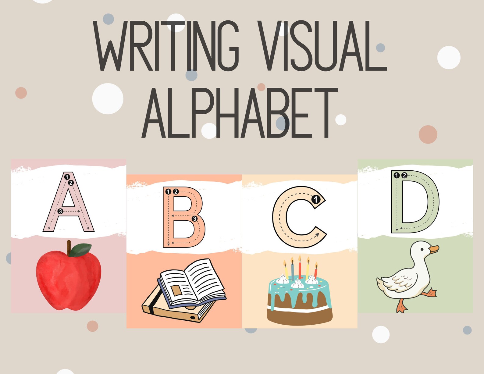 Minimal Writing Visual Alphabet Posters Animal Alphabet Posters Magical ...