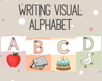 Alphabet Posters Set A-Z / Classroom Decor (printable PDF) - Etsy