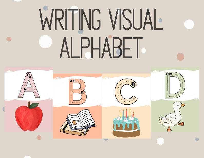 Minimal Writing Visual Alphabet Posters Animal Alphabet Posters Magical ...