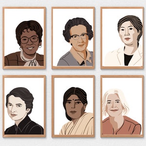 Famous Scientists Poster Bundle, Science, Poster Bundle, Classroom Art ...