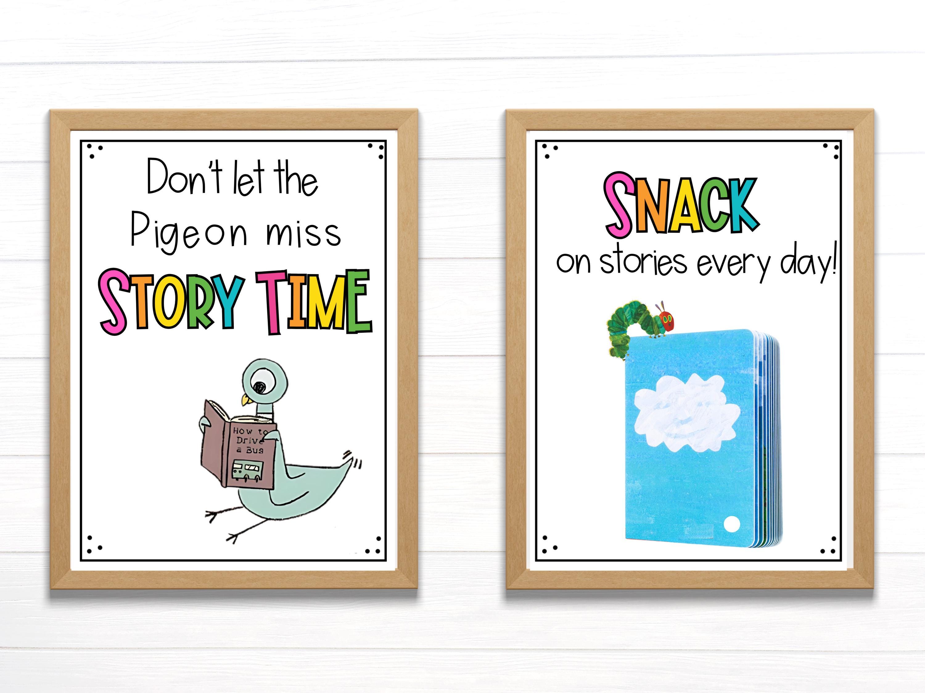 Reading Corner Posters: Beloved Characters, Classroom Wall Art (10 ...