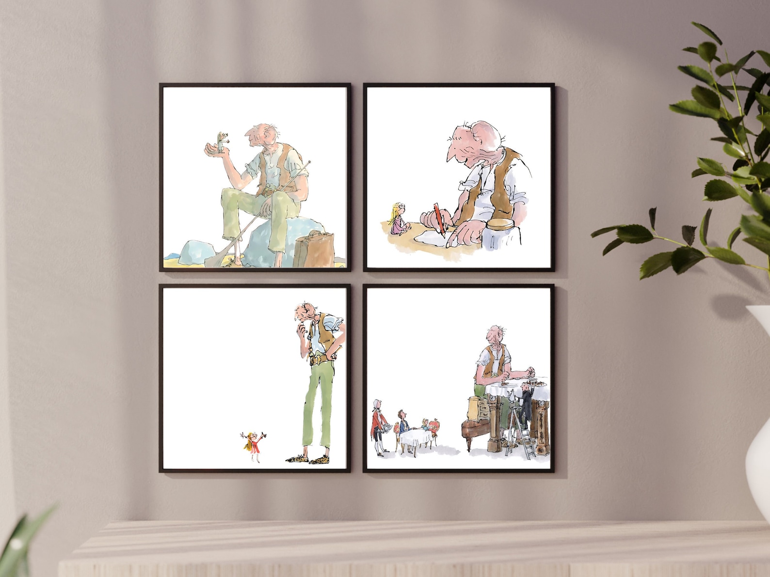 Printable Roald Dahl, Childrens Books Gallery Wall Bundle, Classroom ...