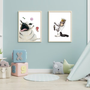 Printable Children's Book Character Gallery Wall Poster Bundle ...