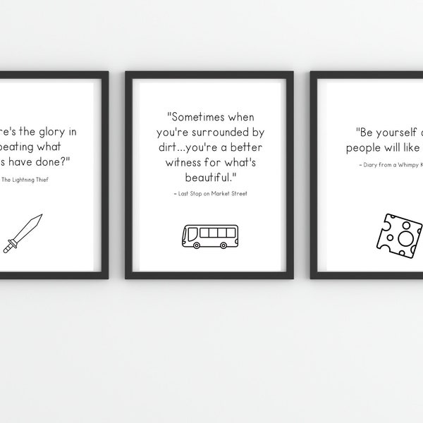 Gallery Wall Quote - Etsy