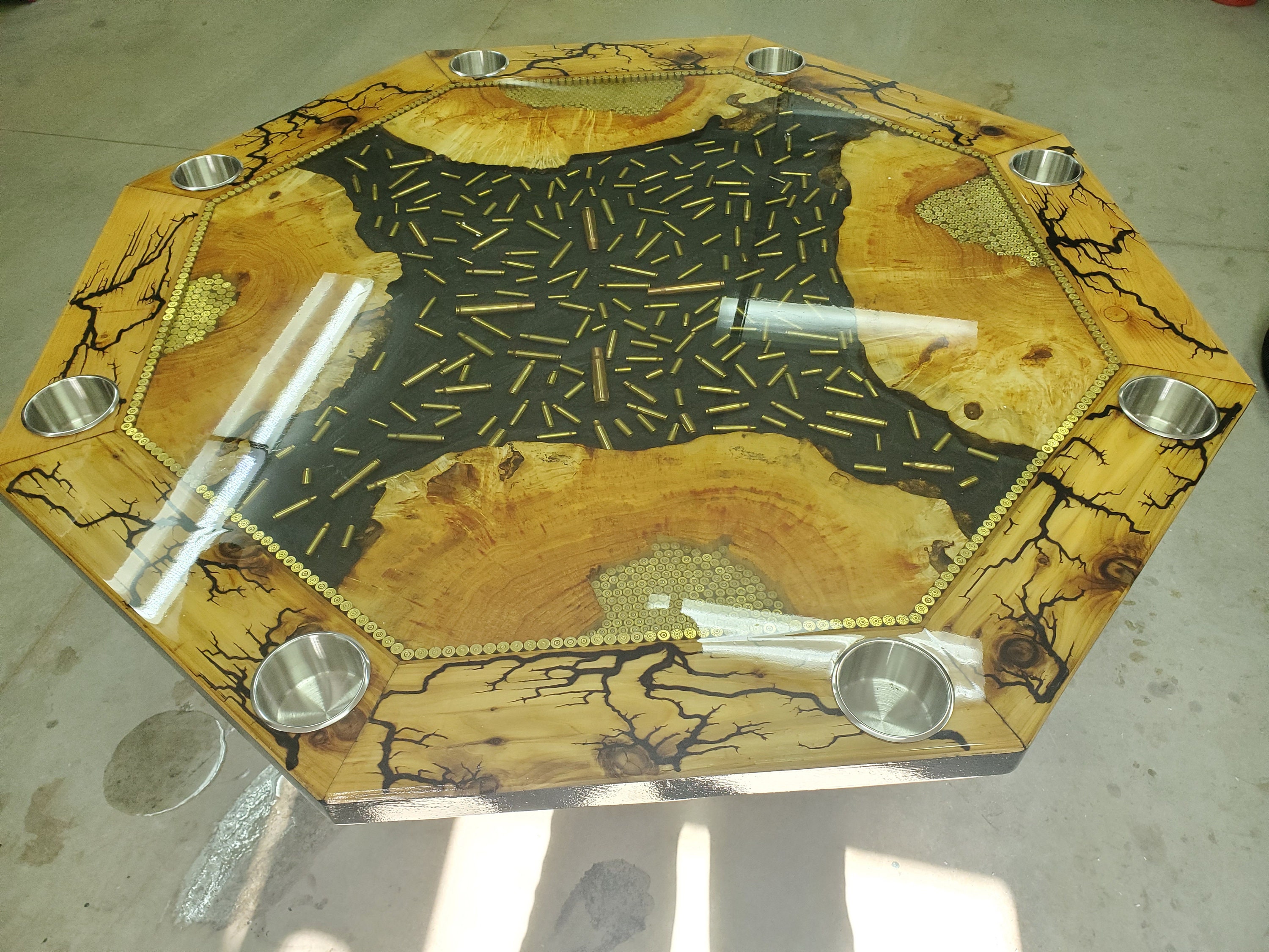 Epoxy Poker Table - Etsy