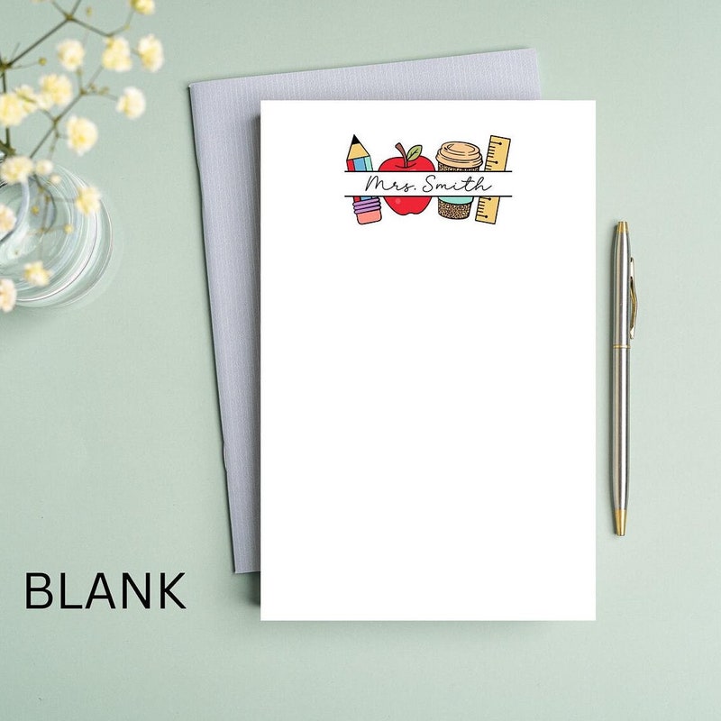 Stationery Notepad - Etsy
