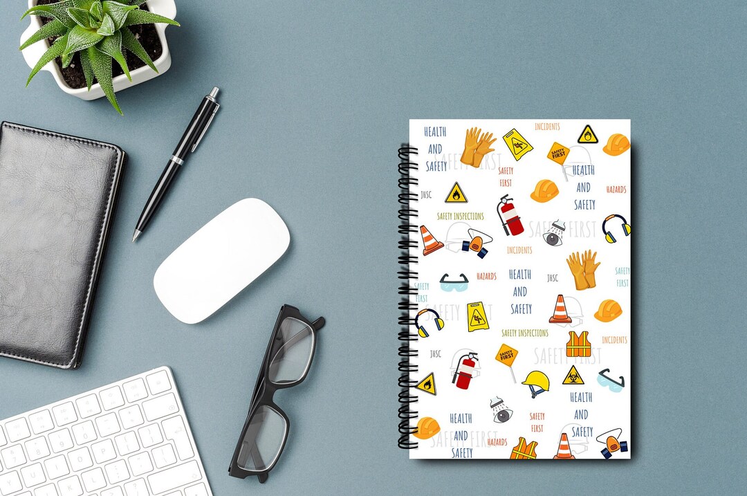 Health and Safety Spiral Notebook With Ruled Lines Incident - Etsy