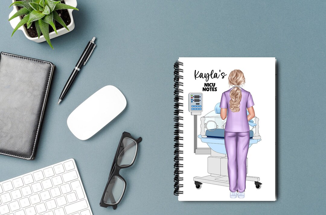 Personalized Nicu Nursing Notes Notebook Ruled Lines RN LPN RPN ...