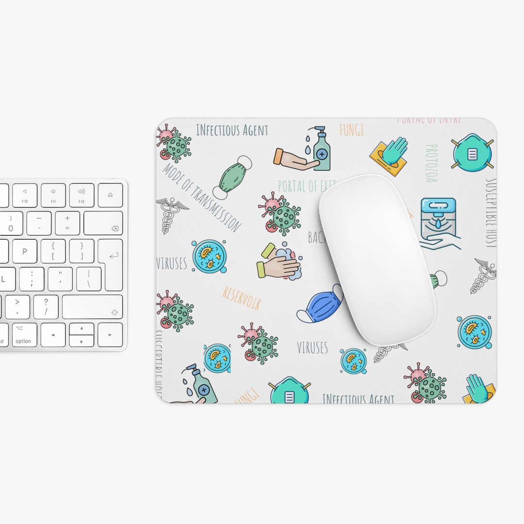 Infection Control Practitioner Mouse Pad, Computer Accessory, Nursing ...