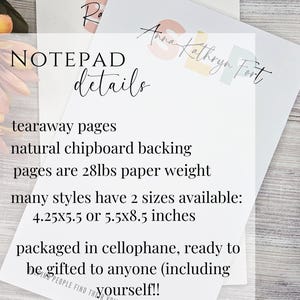Occupational Therapist Daily Planner Non Sticky Back Things OT Notepad ...