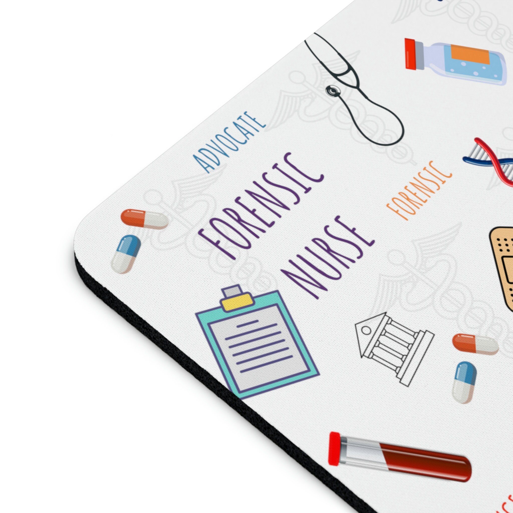 Forensic Nurse Nursing Mouse Pad Nurse Forensic Nursing Gift Graduation ...