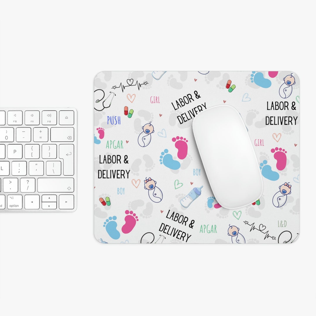 Labour and Delivery Mouse Pad Computer Accessory Baby Nurse - Etsy