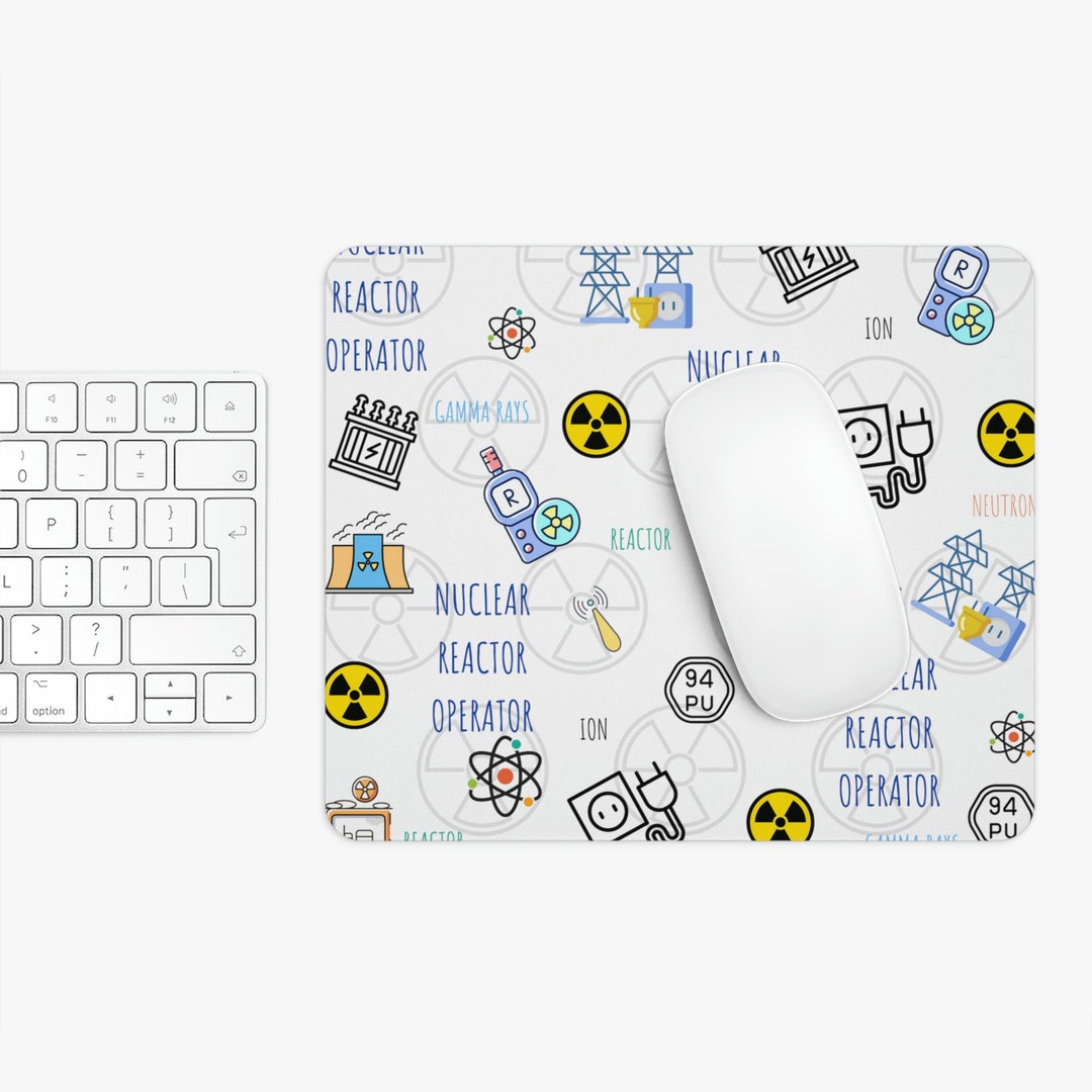 Nuclear Reactor Operator Mouse Pad Computer Accessory Nuclear Power ...