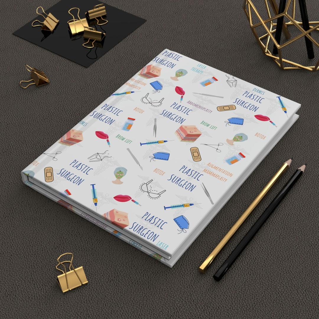 Plastic Surgeon Journal With a Matte Finish Cosmetic Plastics Gift ...