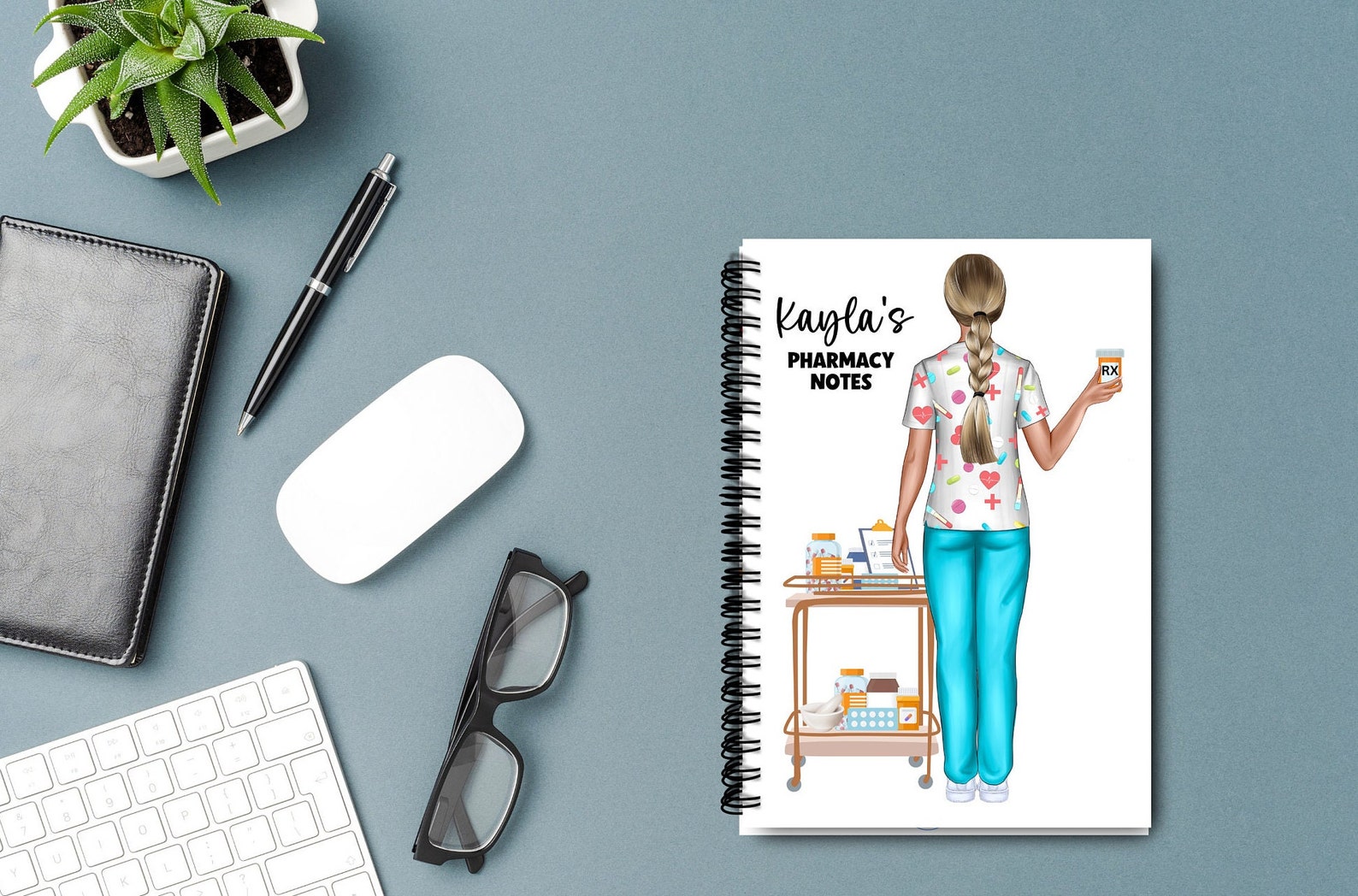 Personalized Pharmacy Pharmacy Tech Notebook Ruled Lines Pharm - Etsy