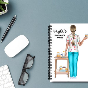 Personalized Pharmacy Pharmacy Tech Notebook Ruled Lines Pharm - Etsy