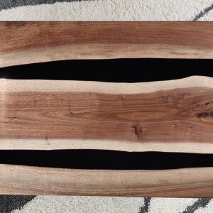 Walnut Slab Epoxy Coffee Table - Etsy