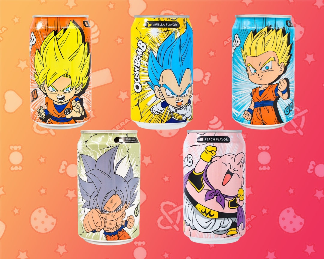 Ocean Bomb Sparkling Water Dragon Ball-z Goku Vegeta Gohan - Etsy