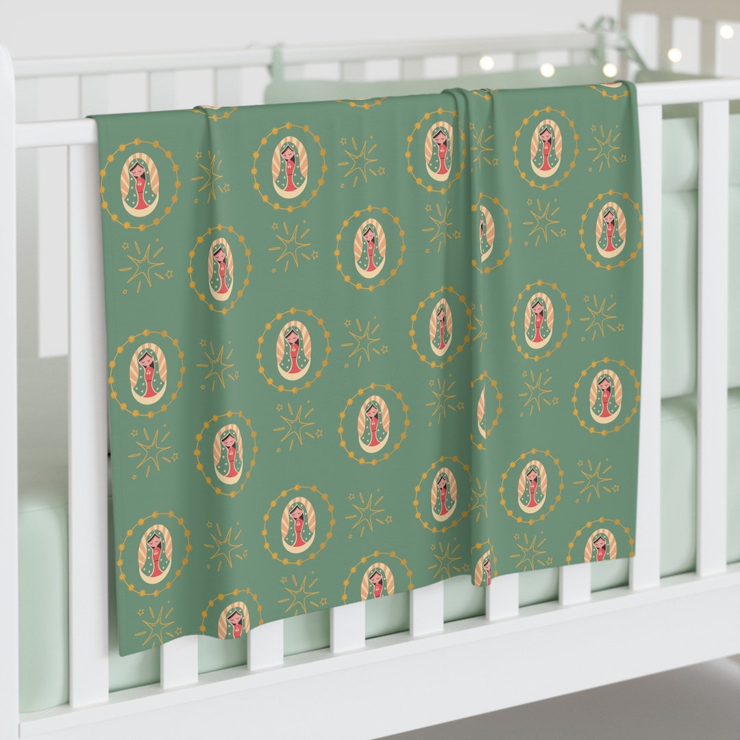 Our Lady of Guadalupe Catholic Swaddle Blanket, Catholic Baby Swaddle ...