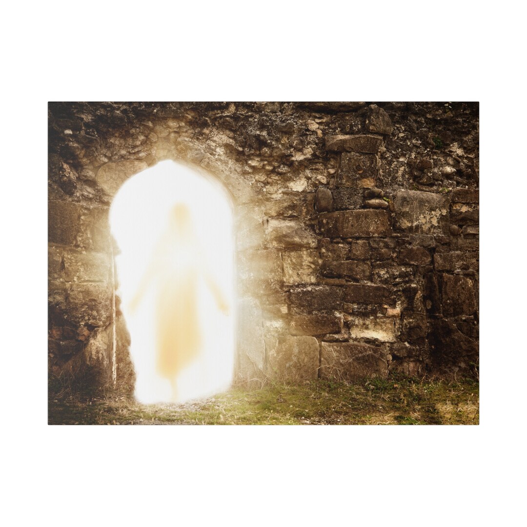 Resurrection of Jesus Christ Canvas Art, Glorifed Messiah - Religious ...