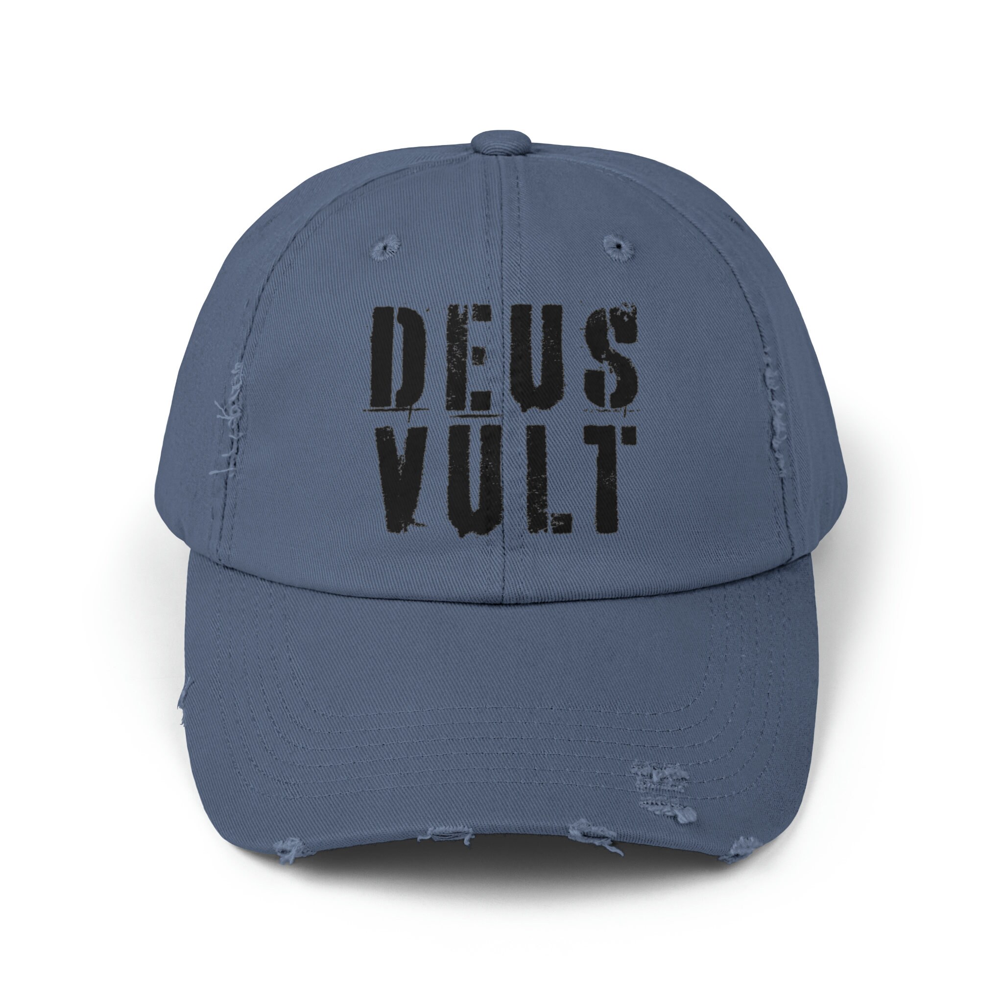 Deus Vult Catholic Distressed Cap, Latin, Crusader Cross Hat, Knight ...