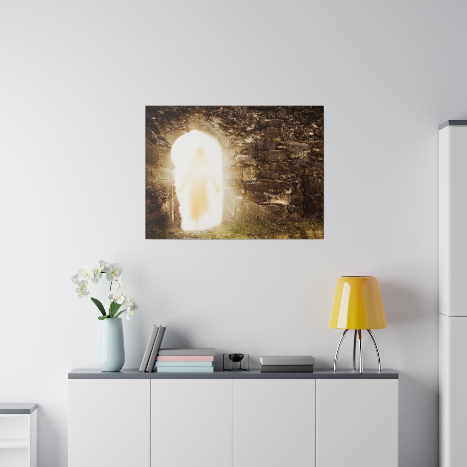 Resurrection of Jesus Christ Canvas Art, Glorifed Messiah - Religious ...