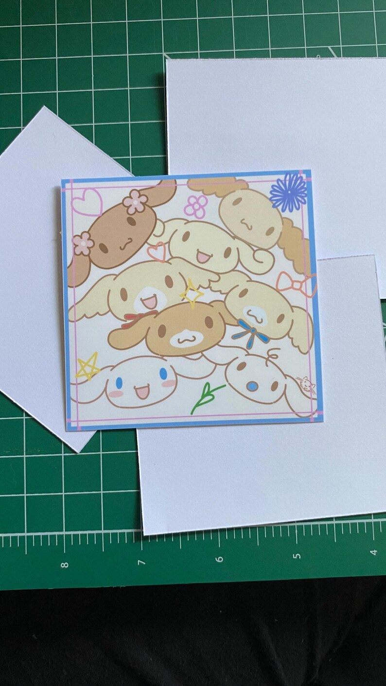 Cinnamoroll Family Heads Sticker Cute - Etsy