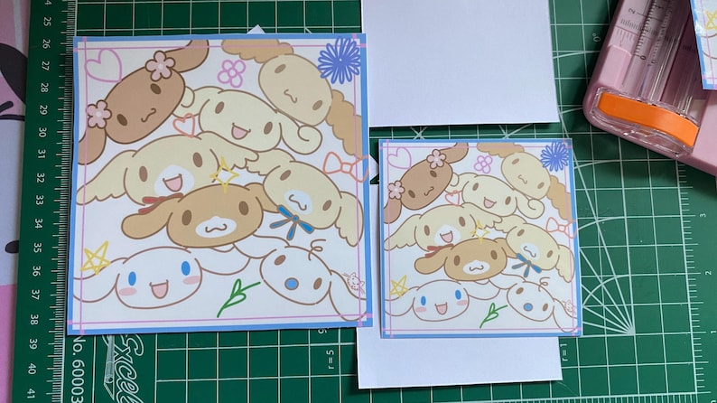Cinnamoroll Family Heads Sticker Cute - Etsy